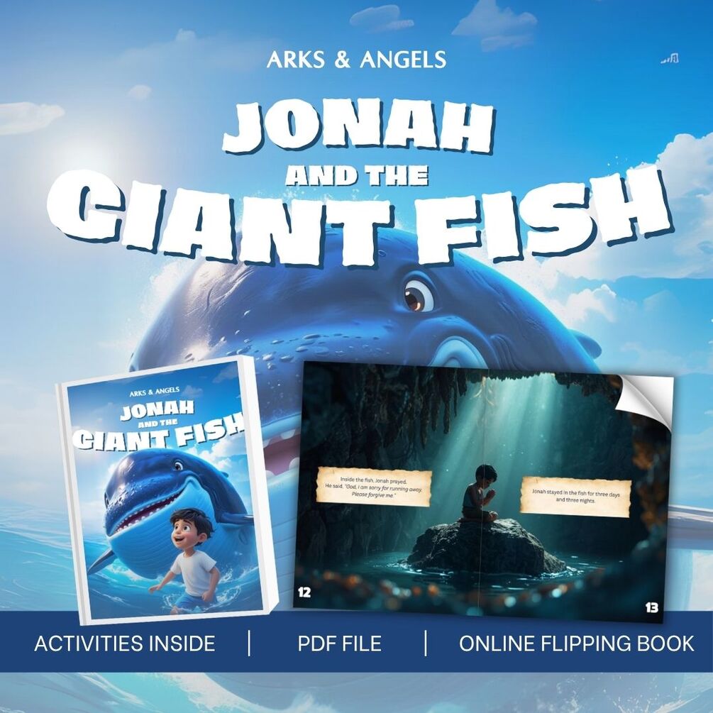 Jonah and the Giant Fish – Whimsical Children's Bible Storybook on ...