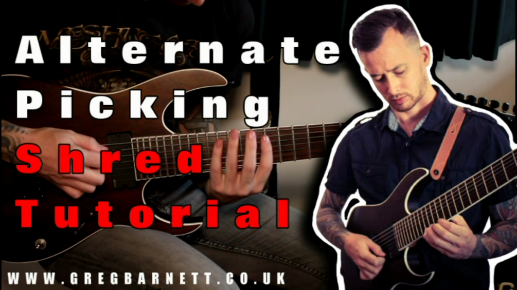 Speed Picking Lick Tutorial - TAB & Backing Track