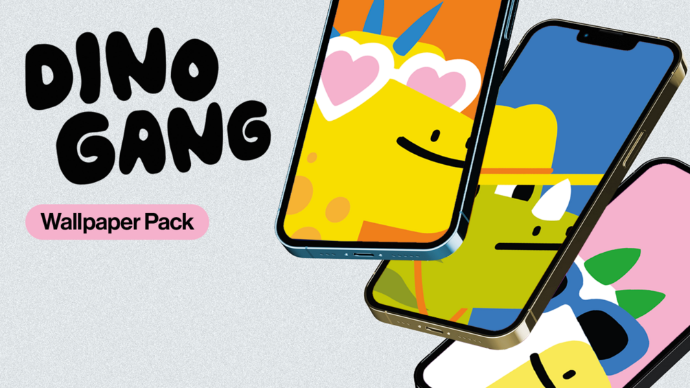 Wallpaper pack - DINO GANG
