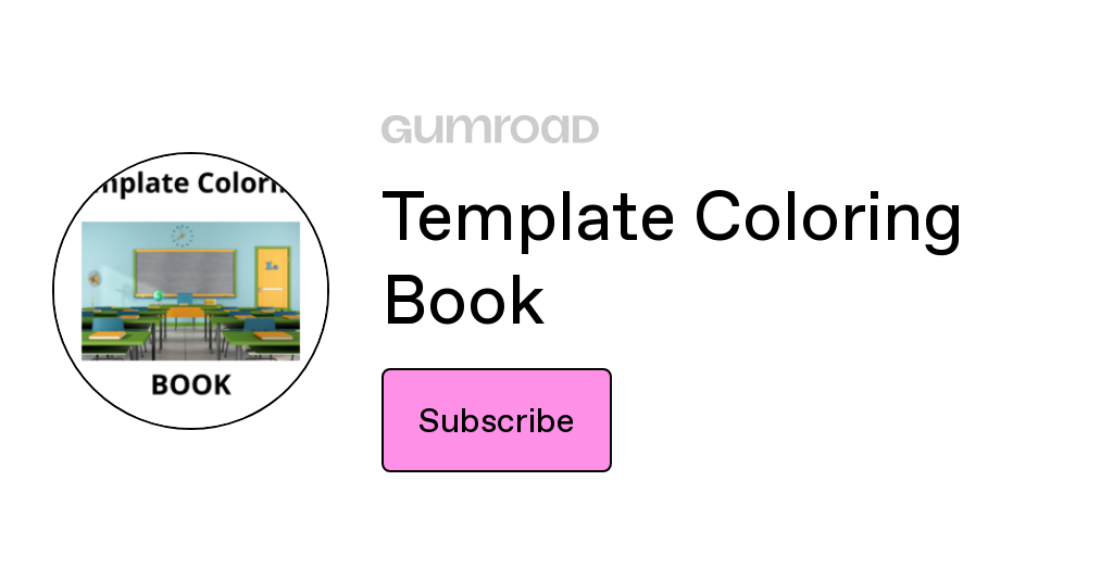 Template Coloring Book