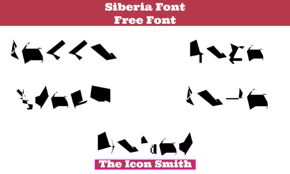 Free Siberia Font F25729