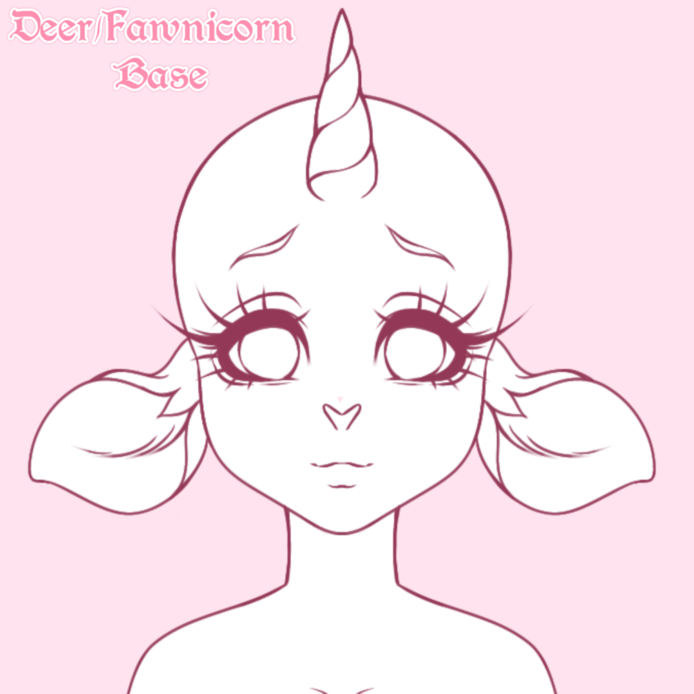 Deer/Fawnicorn base