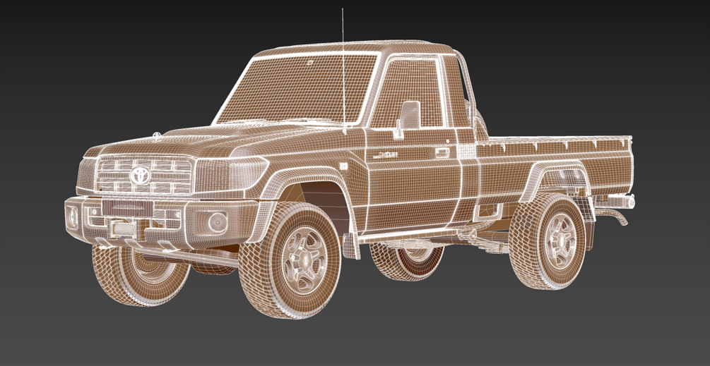 Toyota Land Cruiser J79 SingleCab Pickup 2007