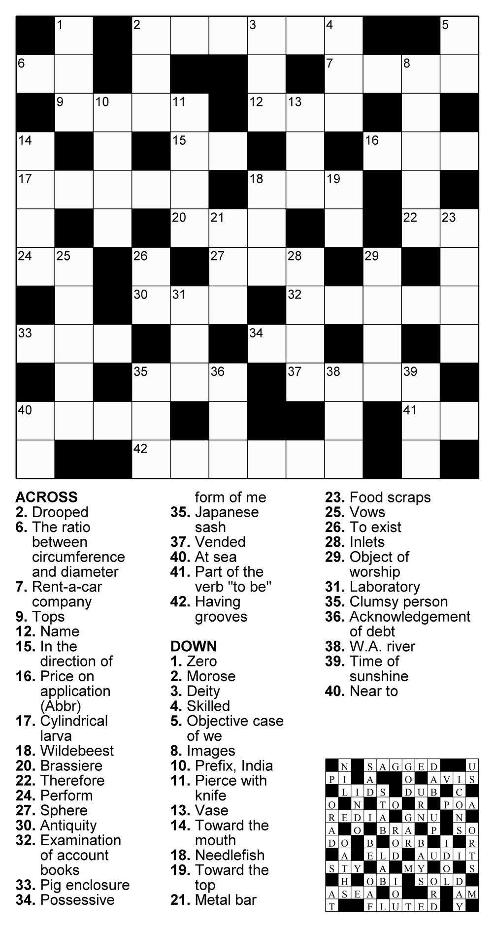 2025 New Crossword Puzzles