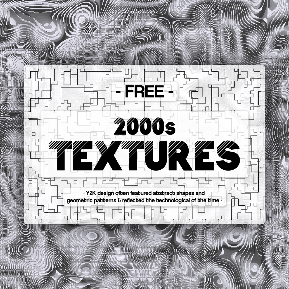 Y2K Digital Textures