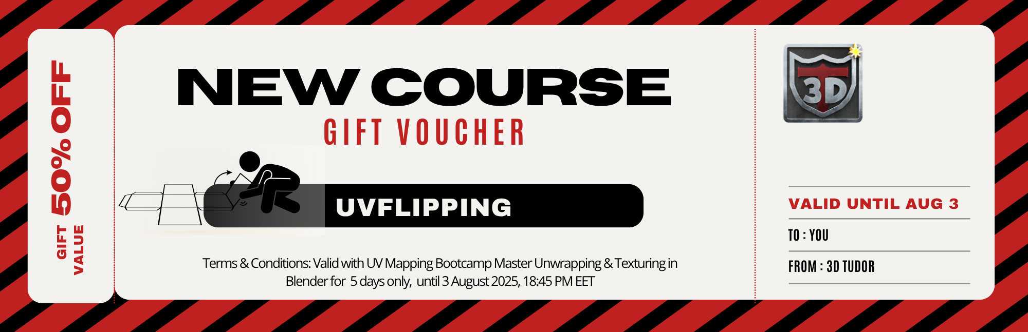 🔥 NEW Blender UV Mapping Bootcamp now live – €12.99 launch! - 3D Tudor