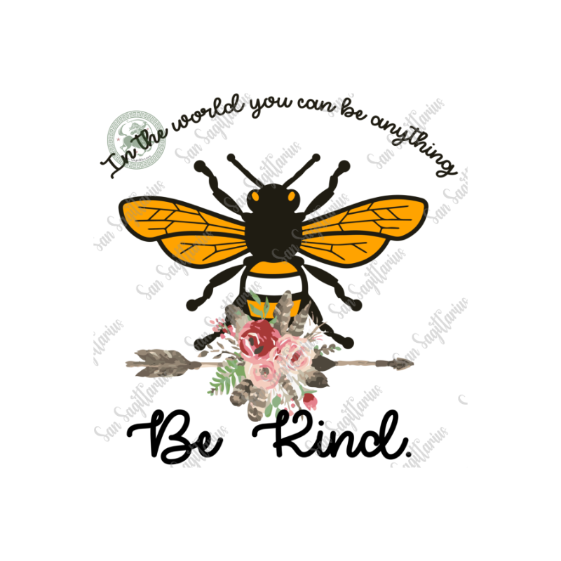 Be Kind, Bee Vector, Animals Art