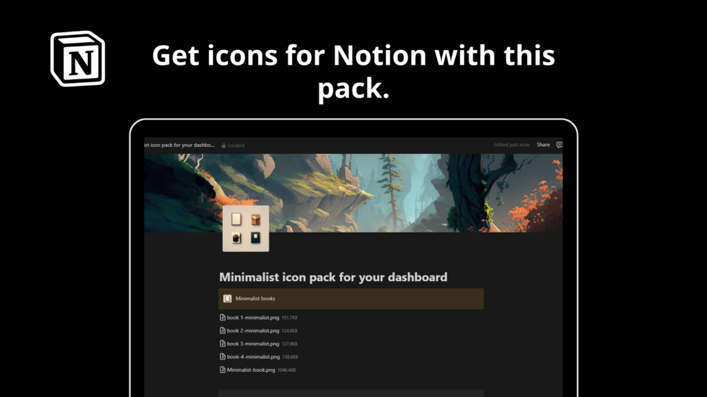 Minimalist icon pack for your dashboard