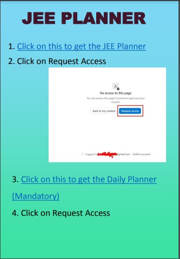 JEE Planner - Boost Your Study