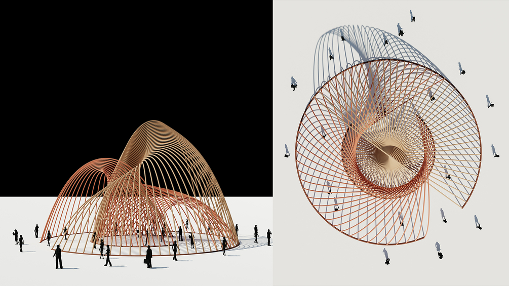 Catenary Structure Rhino Grasshopper File