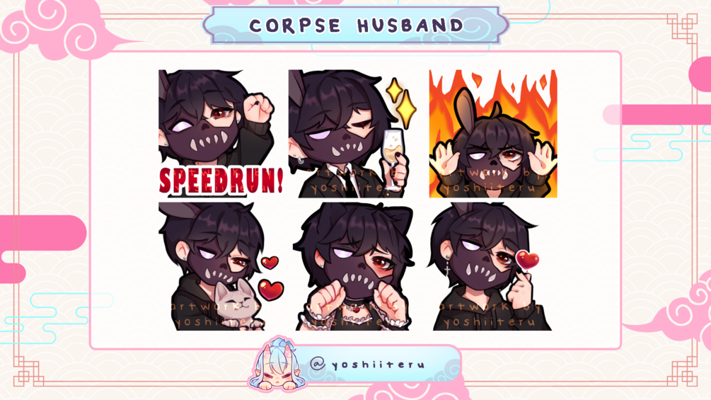 Corpse Husband Emote Bundle