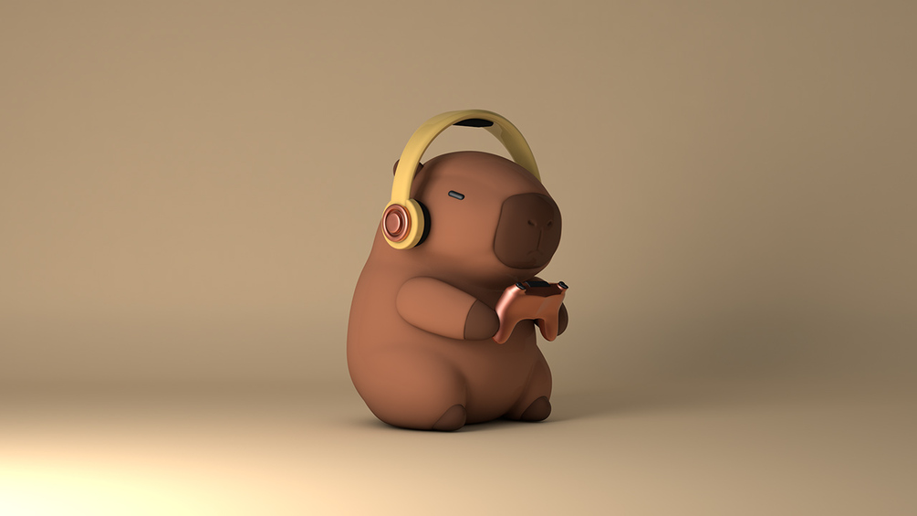 Capybara - Gamer