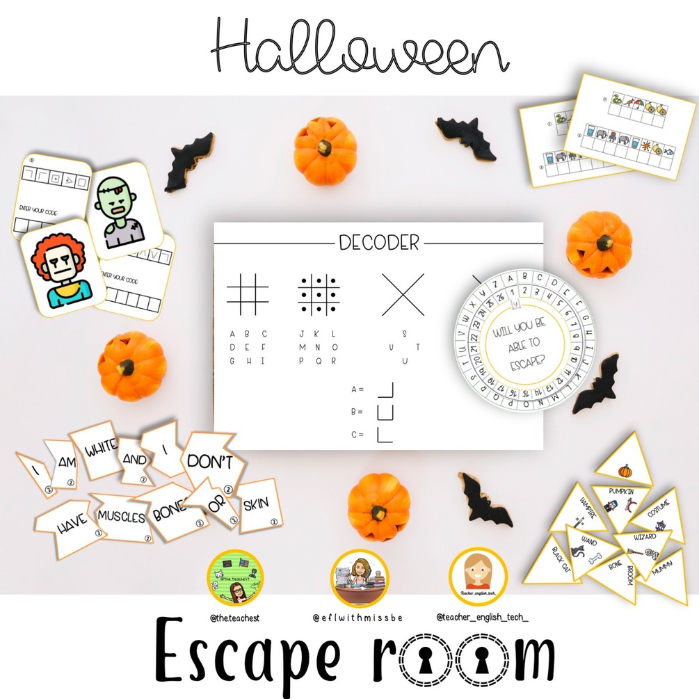 Escape room - Halloween - 2º ciclo primaria