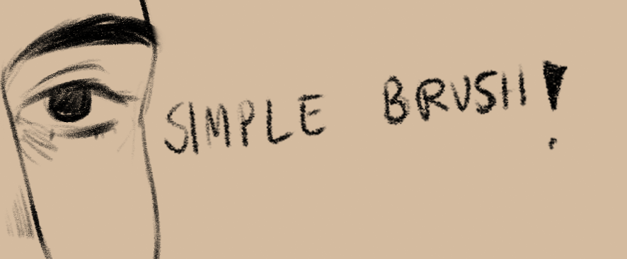 Simple brush