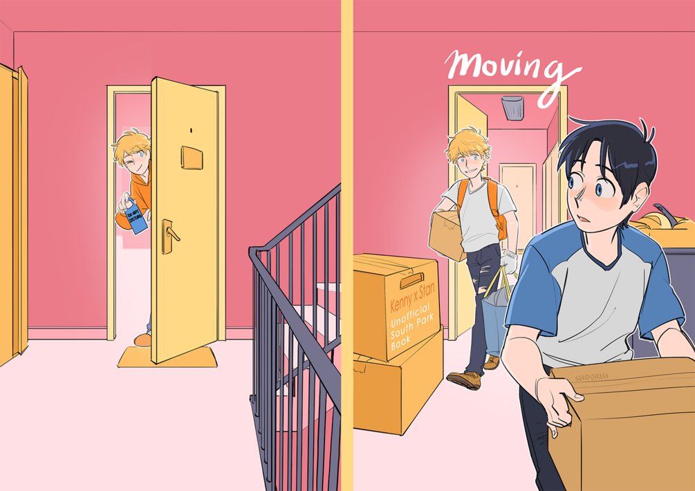 Moving - A roommate Stenny comic