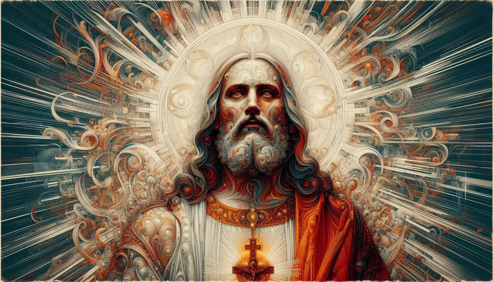 "Divine Inspiration: Abstract Expressionism Images of God 🎨 🙏 # ...