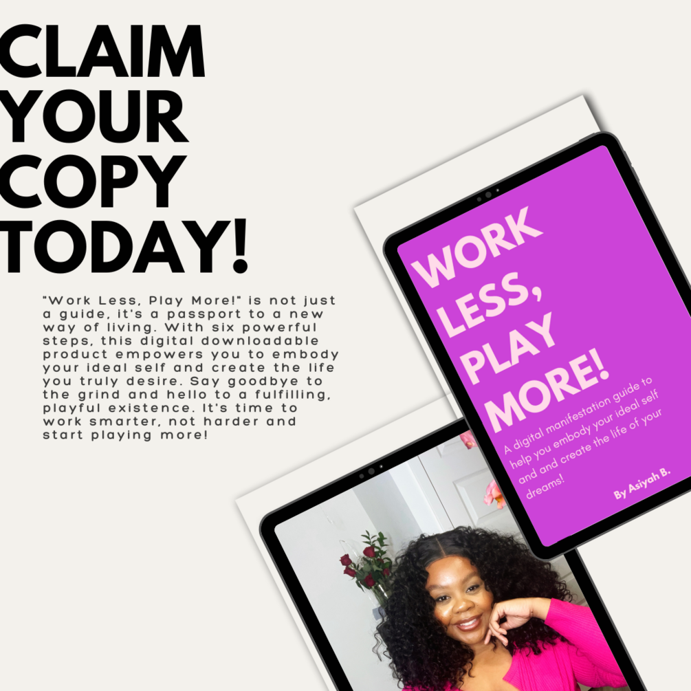 Work Less, Play More! + Bonus Chapters