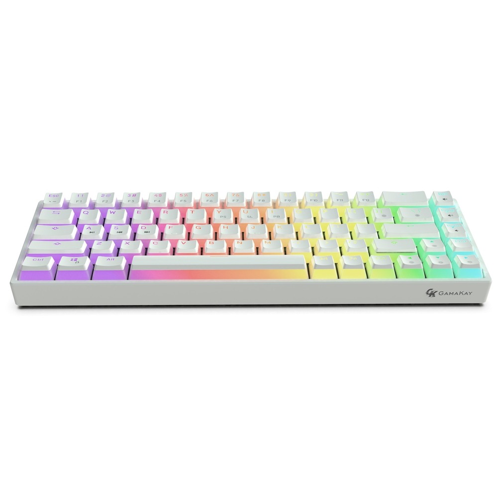 GamaKay MK68 65% Wired RGB Mechanical Keyboard Gateron Optical Switch ...