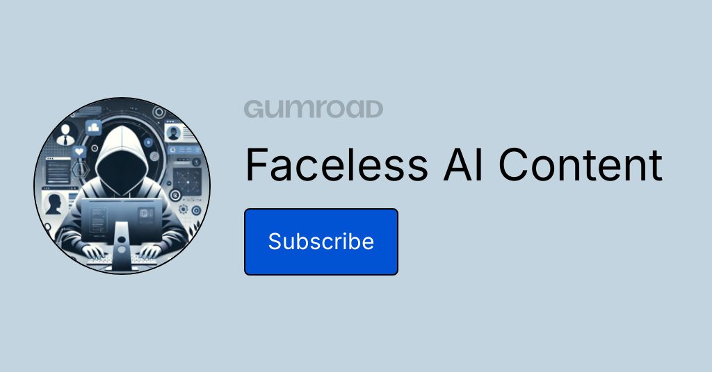 Faceless AI Content
