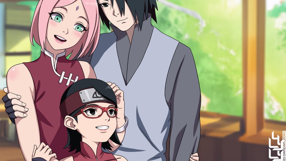 Sarada Uchiha Family Asset Files