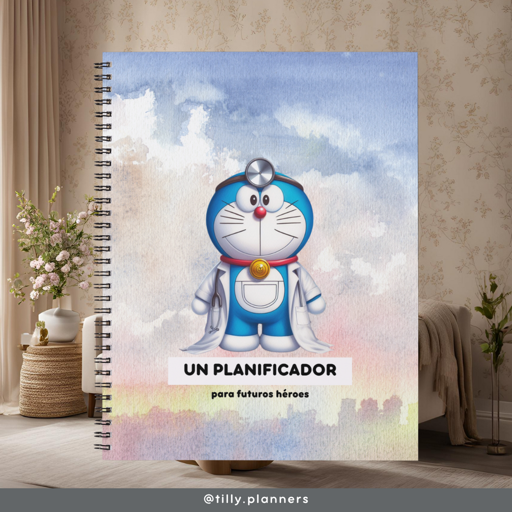 Planner Imprimible Doraemon Profesiones