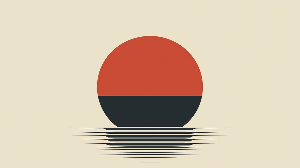 Modern Eclipse – High-Resolution 16:9 Digital Wallpaper
