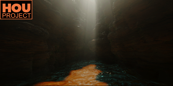 Houdini River Mardini project File
