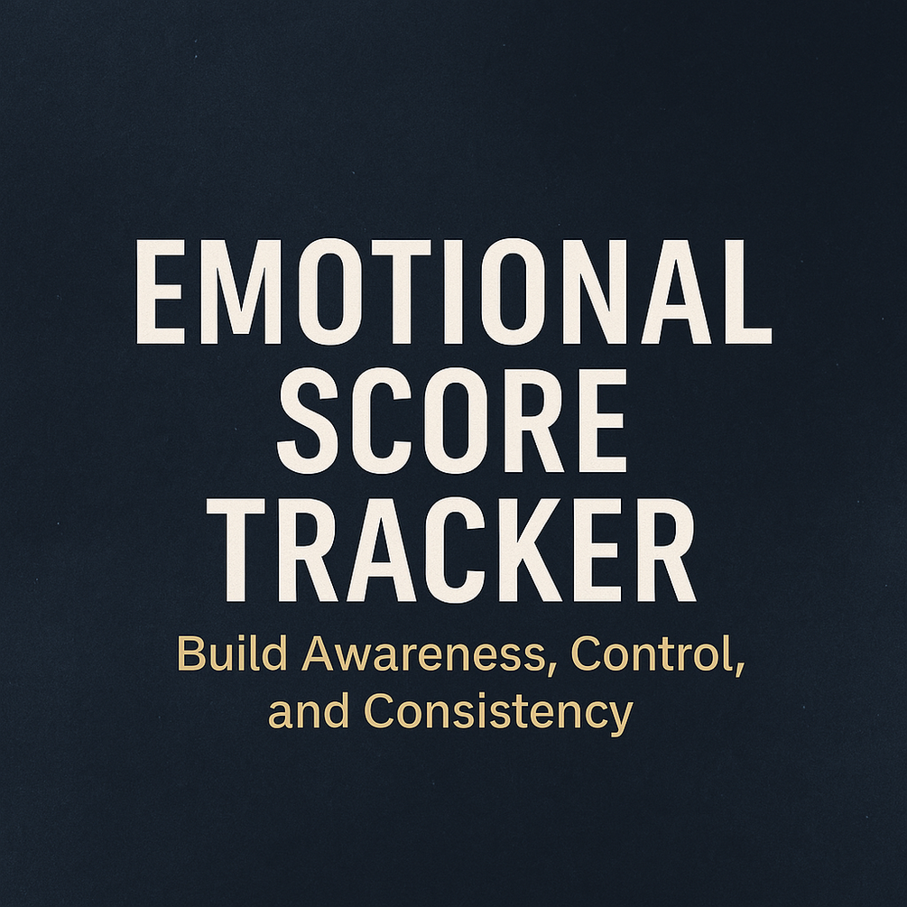 The Emotional Score Tracker — Trade With Structure, Not Hope