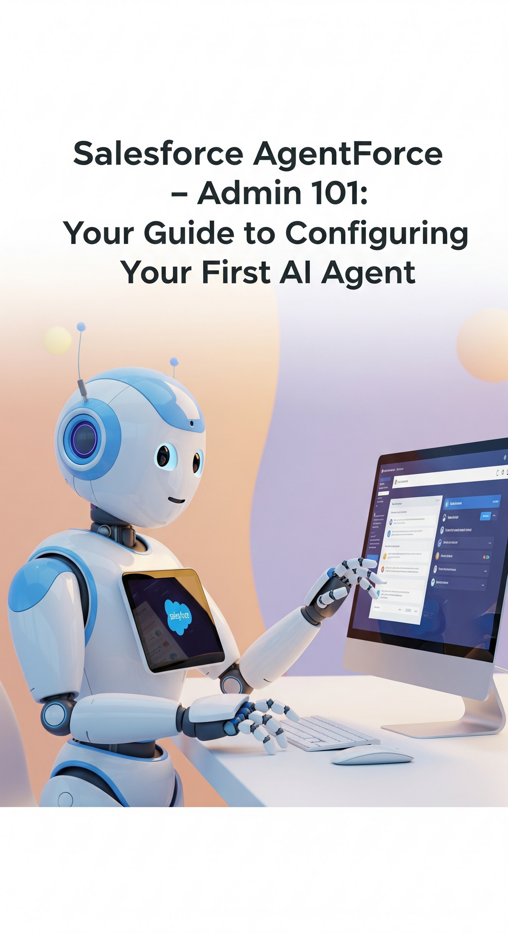 Salesforce AgentForce - Admin 101: Your Guide to Configuring Your First AI Agent
