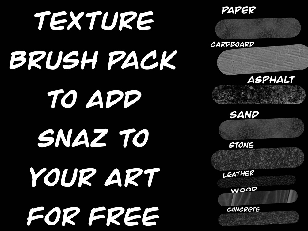 Texture Brush pack procreate