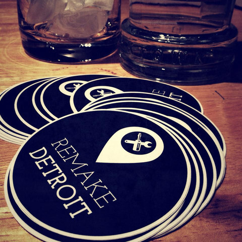Remake Detroit Stickers