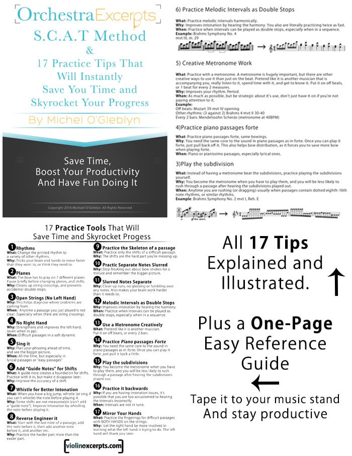 17 Practice Tips and Tools & SCAT Method