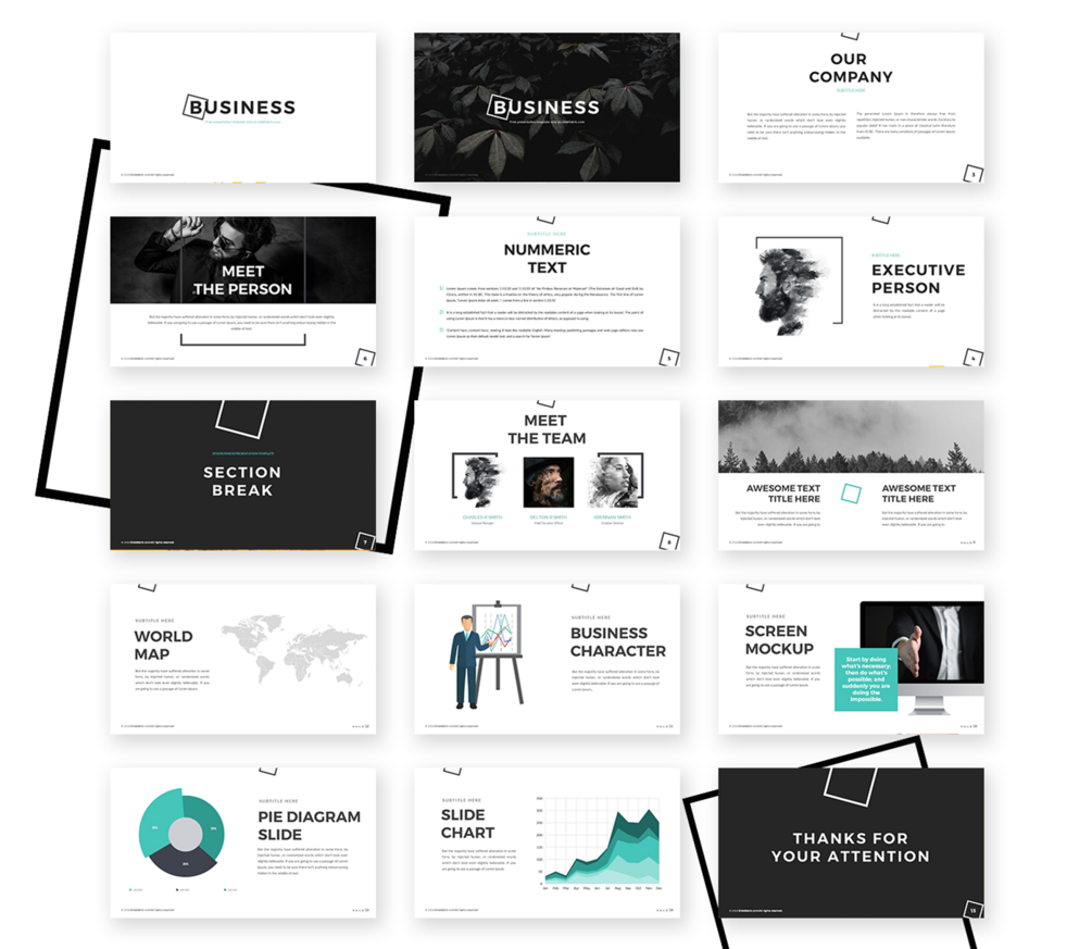 FREE Powerpoint Template - Business