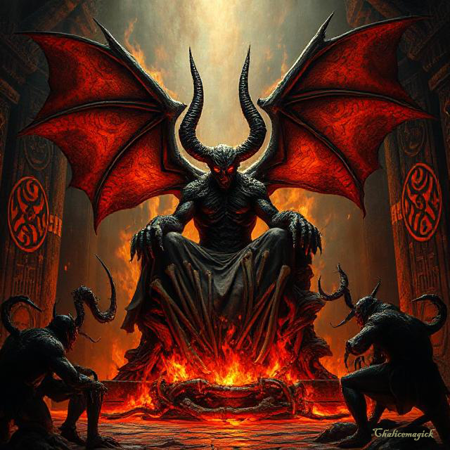 Infernal Sovereign: The Demon of the Abyss Artwork