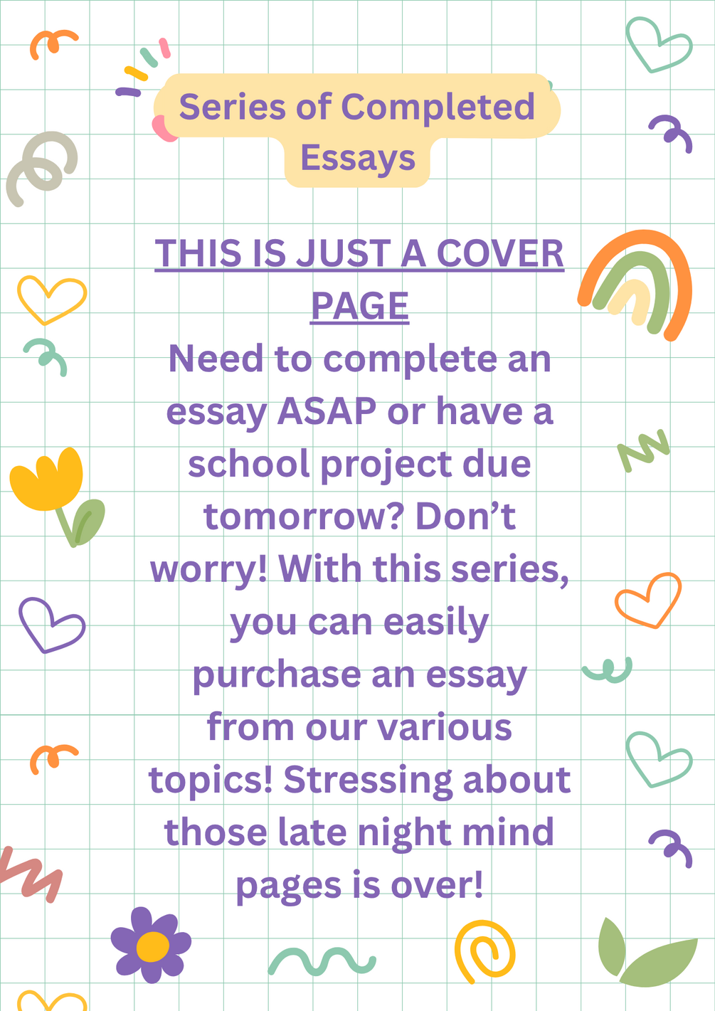 Essay on Climate Change and Environmental Sustainability