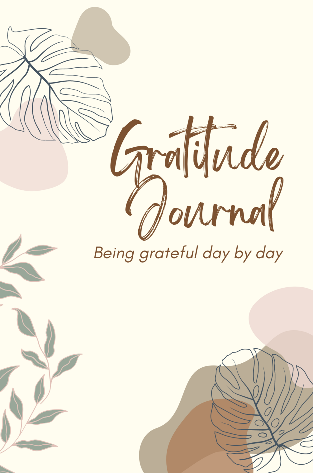 2023 New Year New You Simple Digital Gratitude Journal, Simple Daily ...