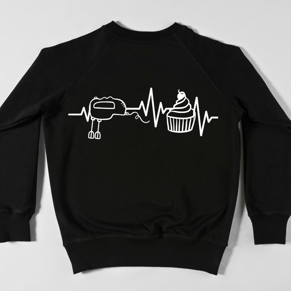 Baking Heartbeat T-Shirt,funny baking gift t-shirt design-pastry ...