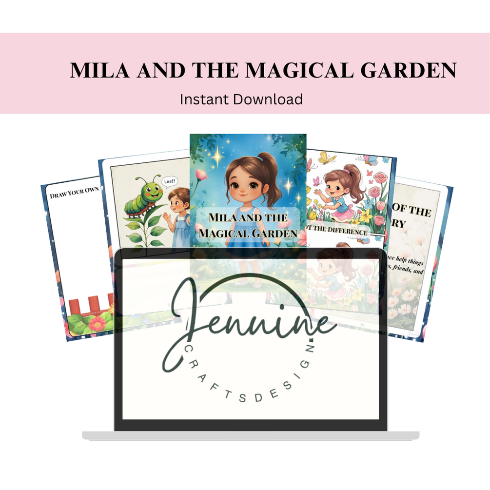 Mila and the Magical Garden – Printable Storybook with Activities for ...