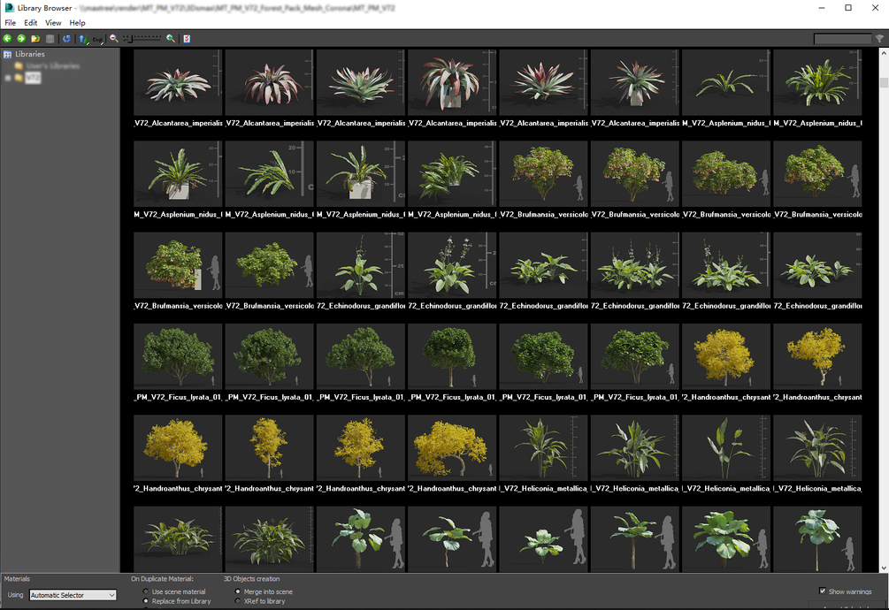 Maxtree Plant Models Vol 72