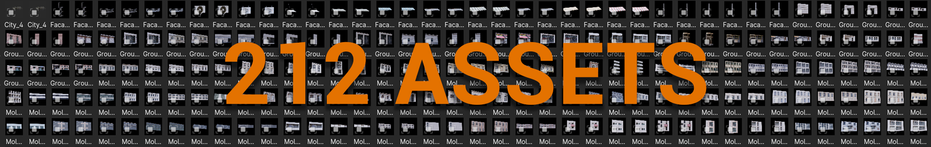 Editing Buildings Asset Pack