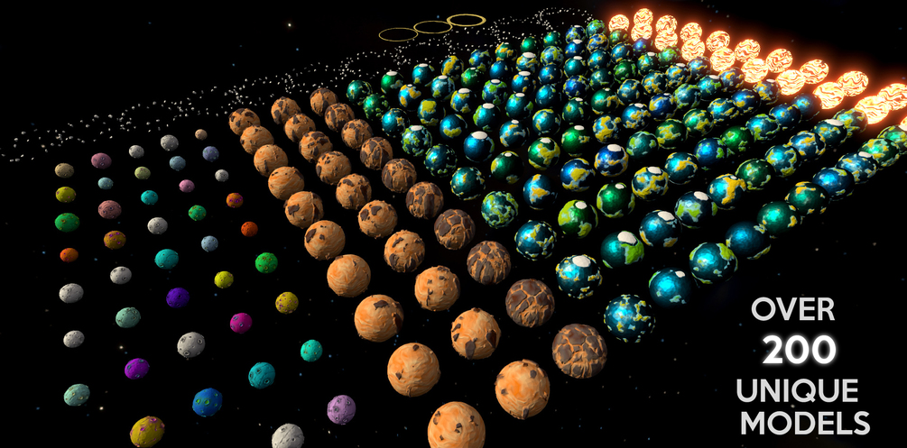 Polygon Planets Pack