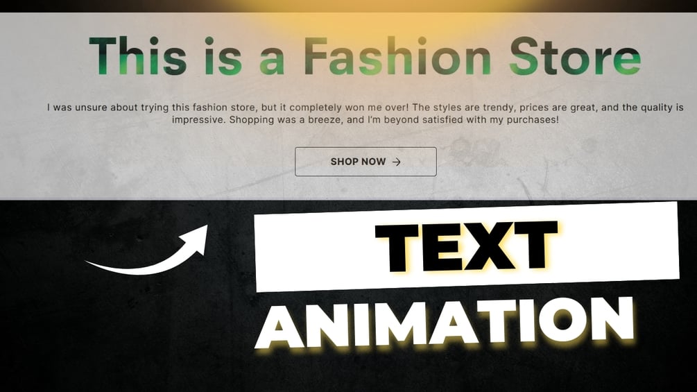 Text-animation/shopify-section