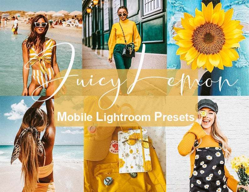 Mobile Lightroom Presets, Juicy Lemon Preset, Instagram Presets ...