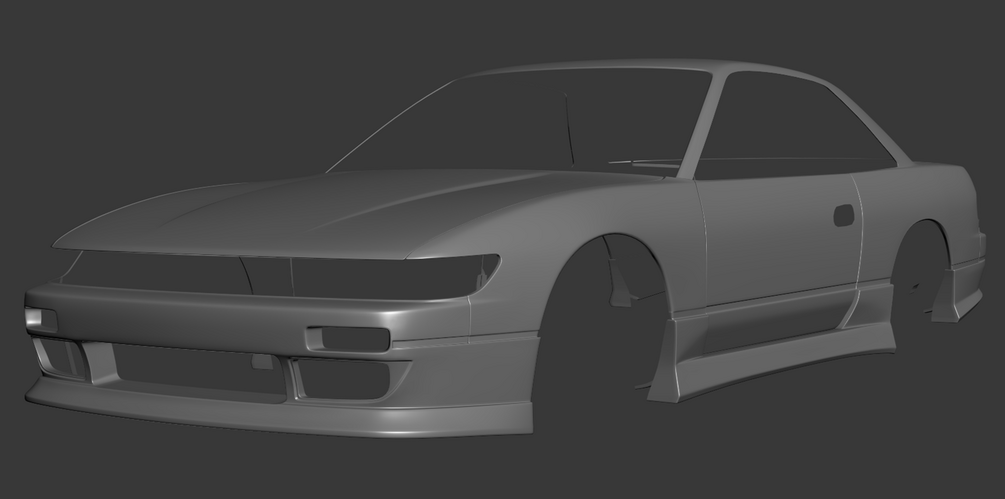 NISSAN SILVIA S13 URAS TYPE-N+ BODYKIT