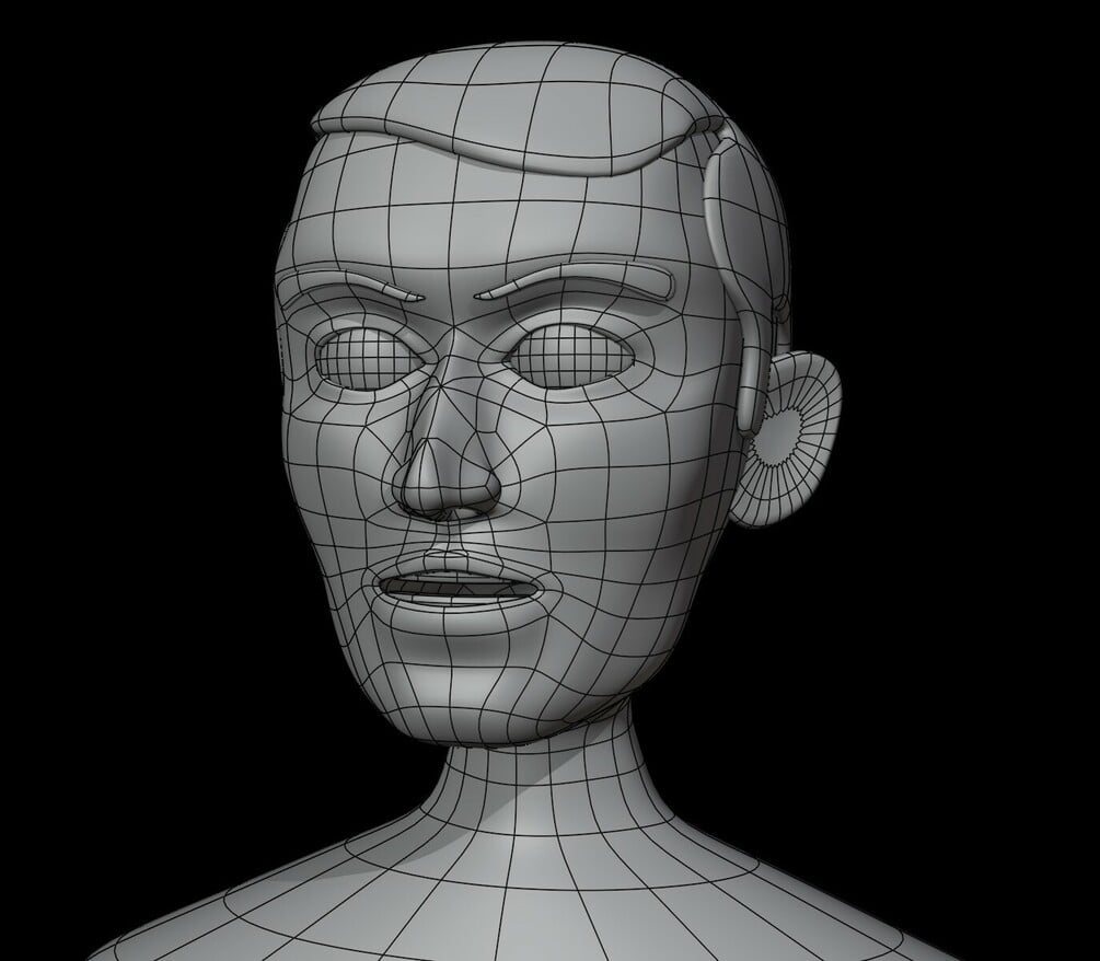 Head Model For Rig