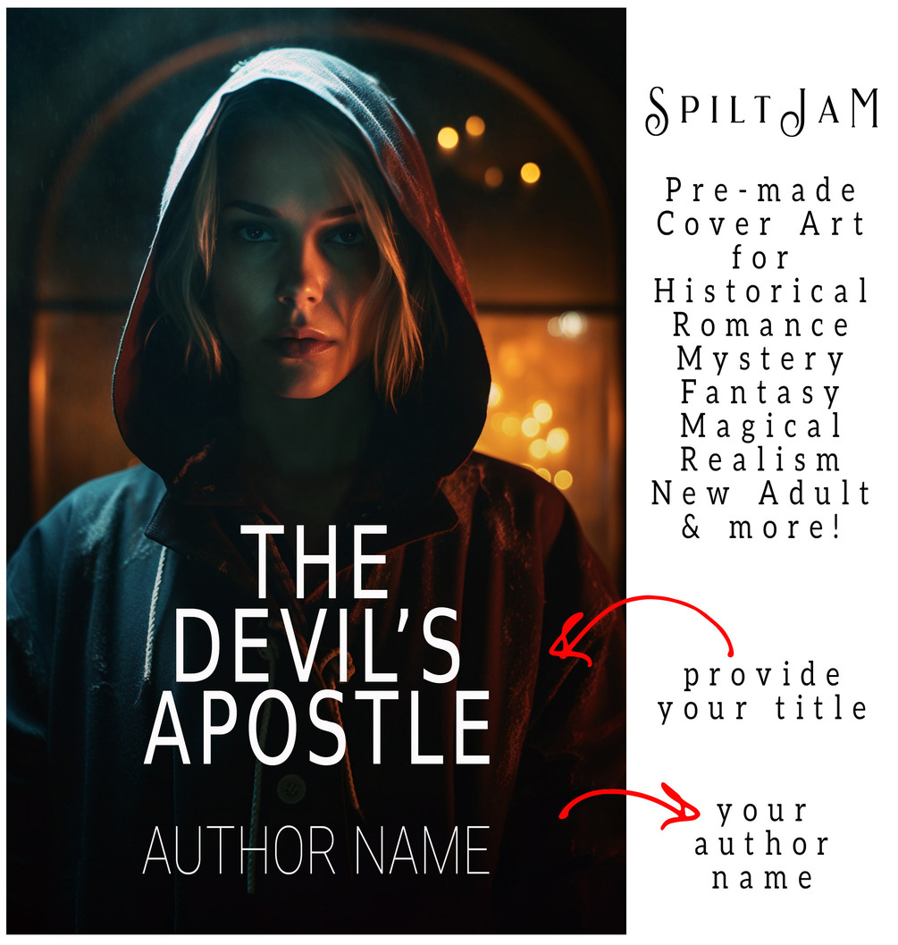 The Devil's Apostle - Premade Cover Art Contemporary Crime Suspense ...