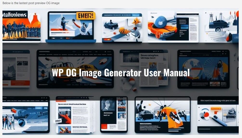 WP OG Image Generator