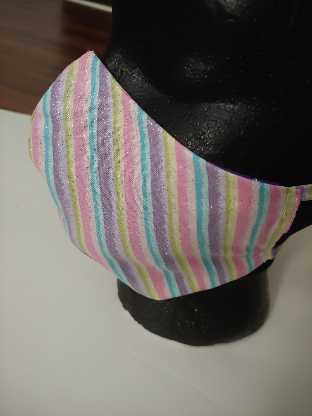 1 Pk Close Fit Fabric Face Mask with Filter Pockets