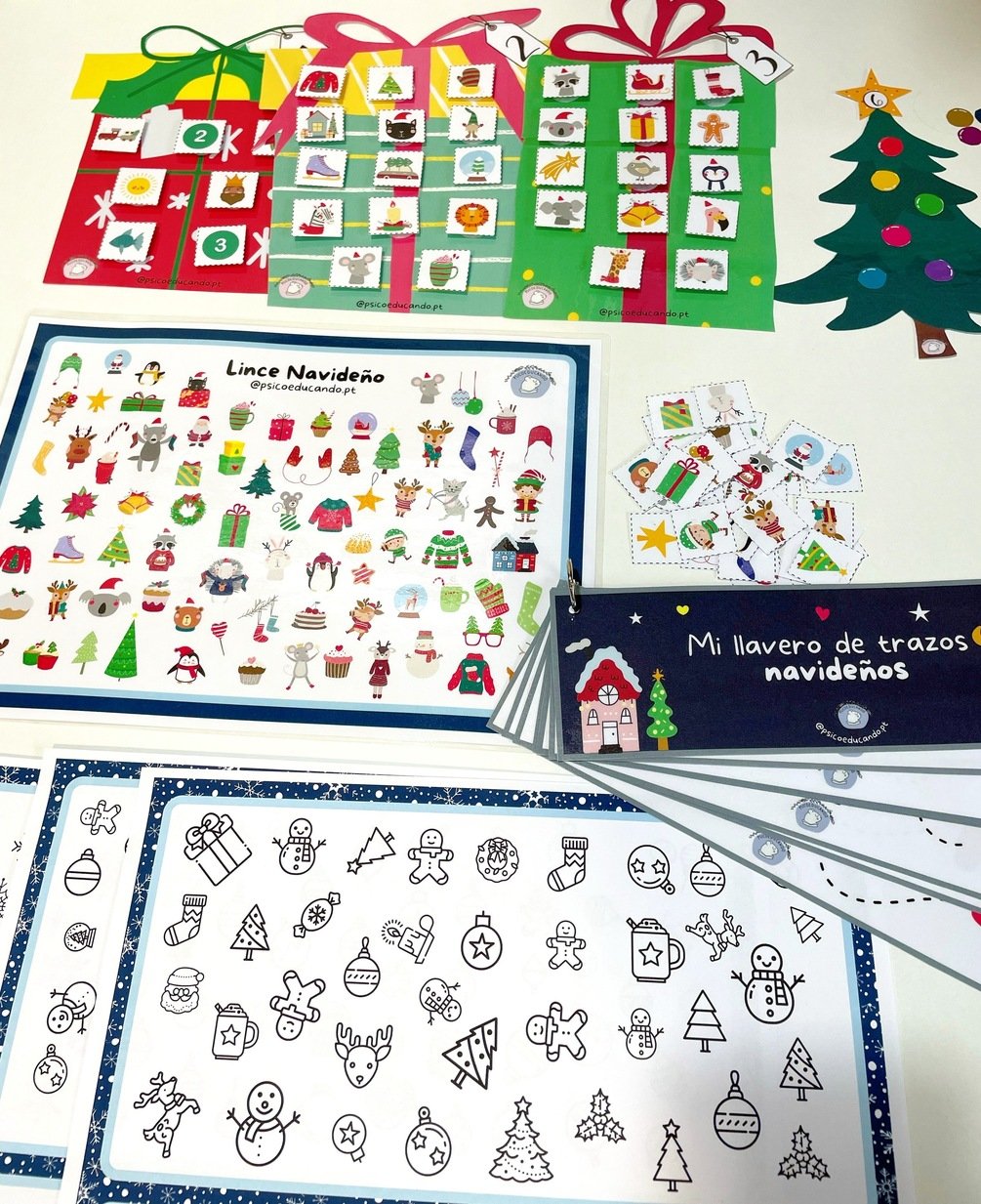 Pack materiales Navidad