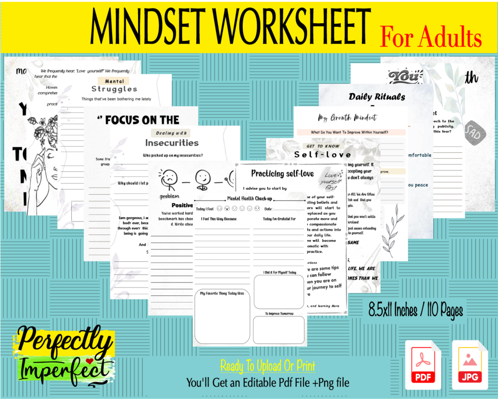 Mindset Journal For Adults